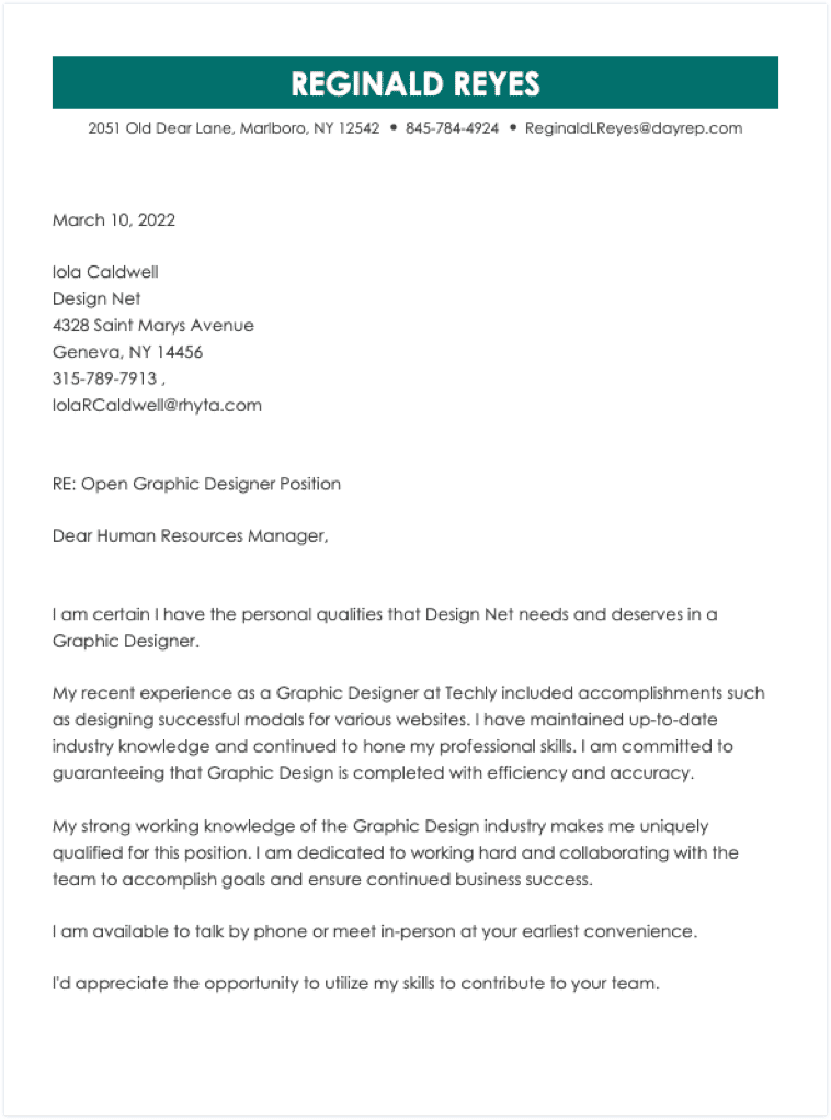 Cover Letter Builder | 23 Templates | Unlimited Downloads