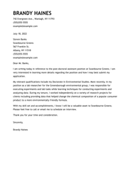 Best Postdoc Cover Letter Examples How To Write